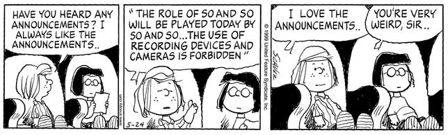 May 1999 comic strips | Peanuts Wiki | Fandom