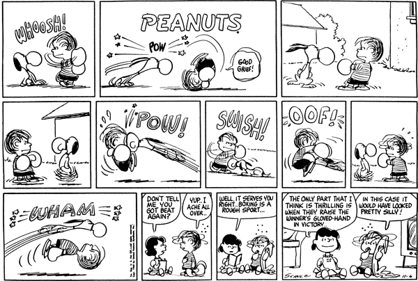 November 1960 comic strips | Peanuts Wiki | Fandom