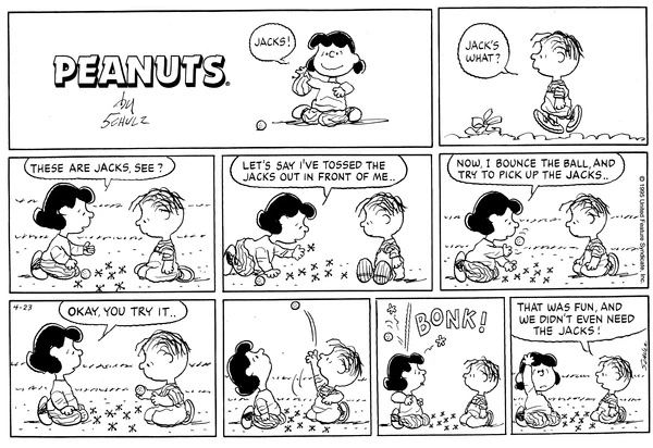 April 1995 comic strips | Peanuts Wiki | FANDOM powered by Wikia