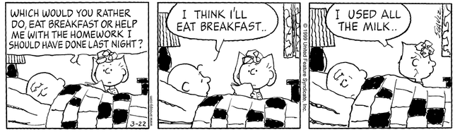 March 1999 comic strips | Peanuts Wiki | Fandom