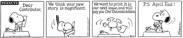 April 1974 comic strips | Peanuts Wiki | Fandom