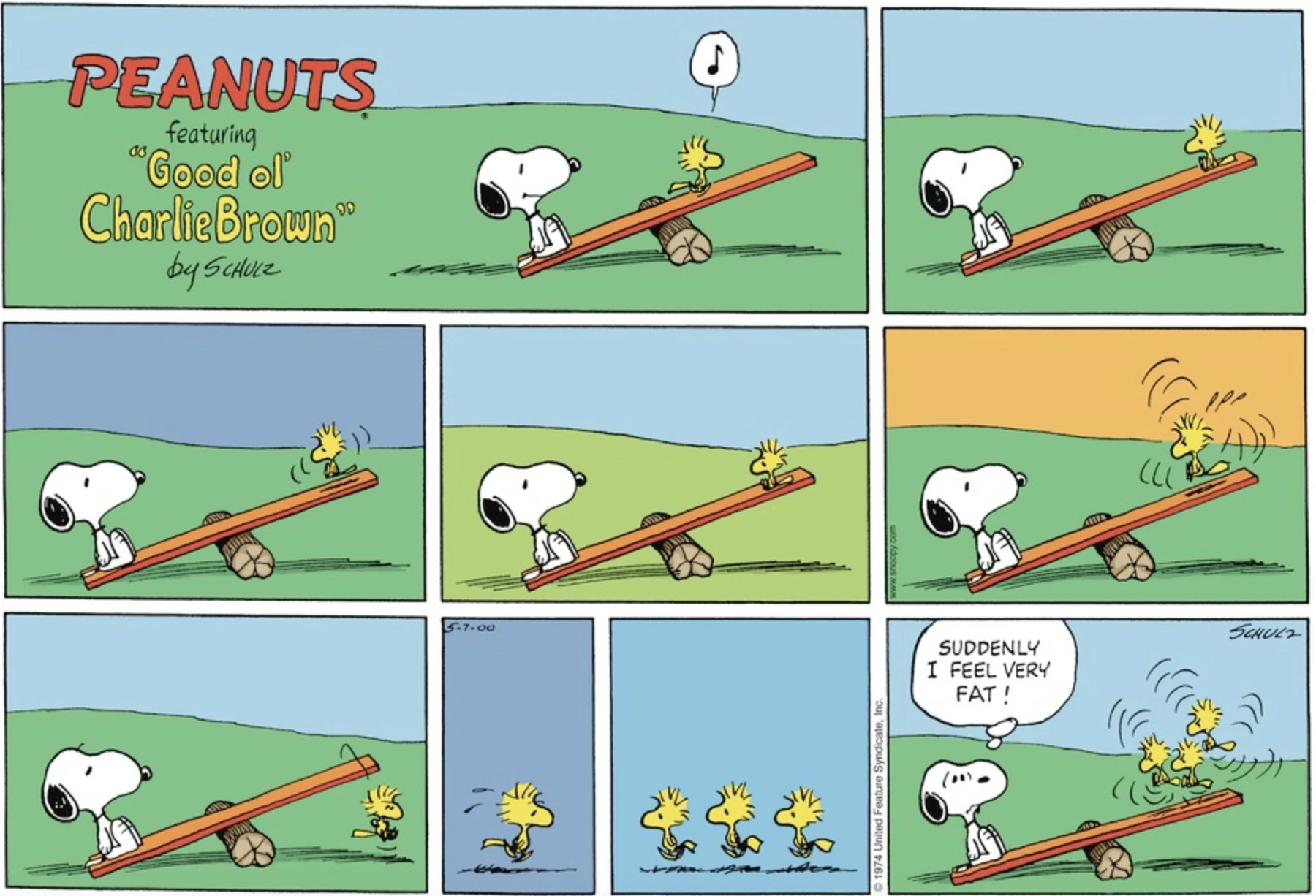 May 1974 comic strips | Peanuts Wiki | Fandom