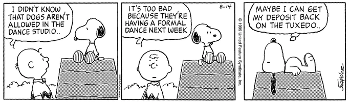 August 1999 comic strips | Peanuts Wiki | FANDOM powered by Wikia