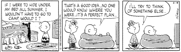 June 1992 comic strips | Peanuts Wiki | Fandom