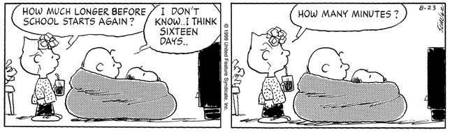 August 1999 comic strips | Peanuts Wiki | Fandom