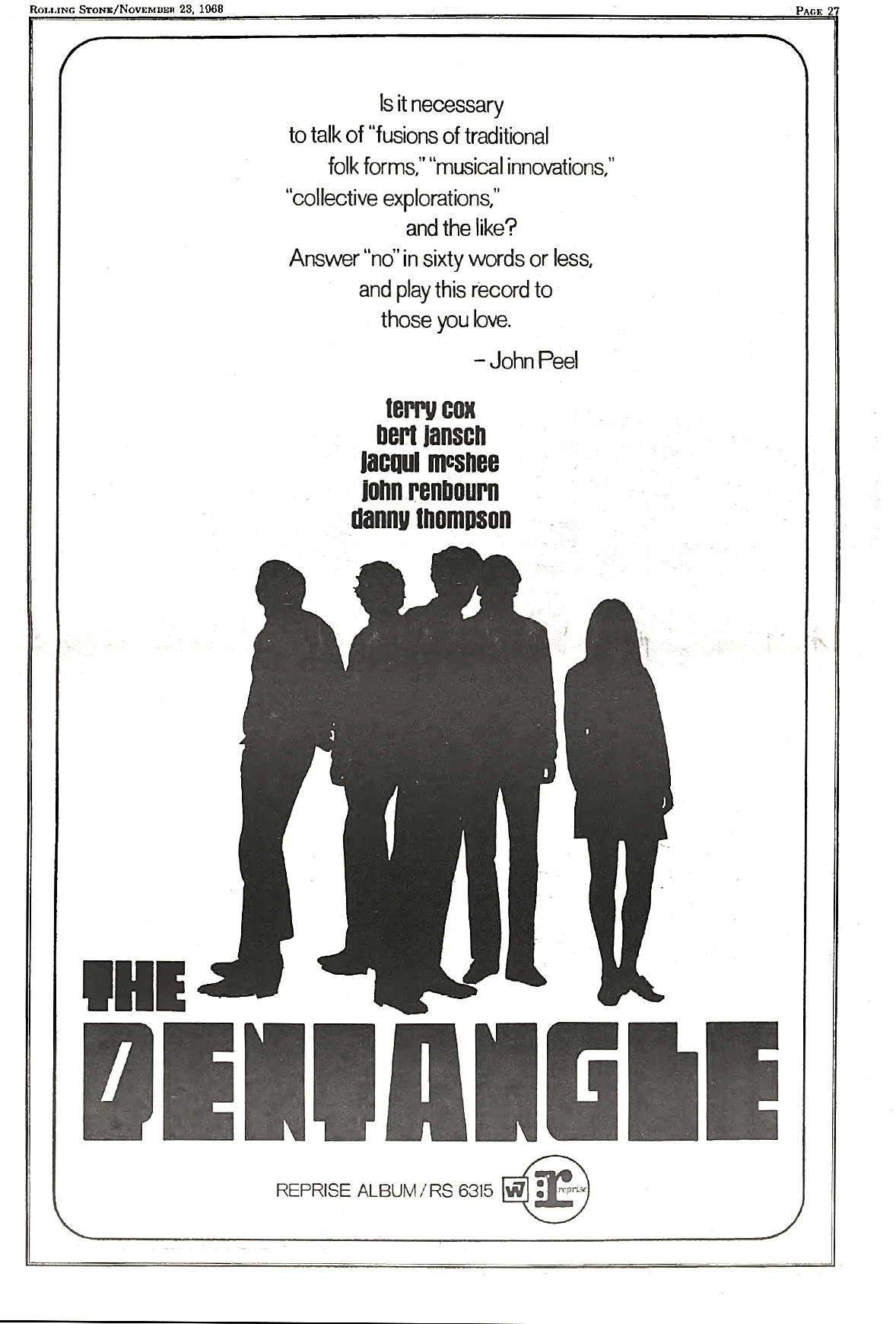 Pentangle | John Peel Wiki | FANDOM powered by Wikia