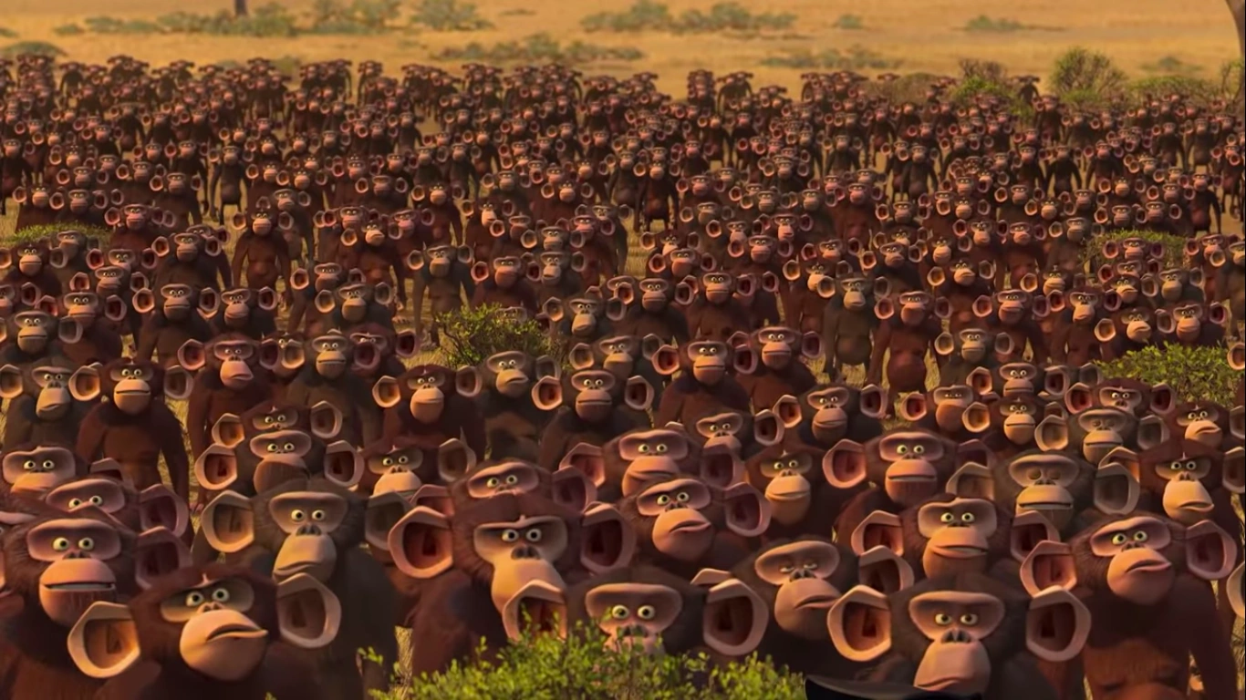 The Wild Chimps | Madagascar Wiki | Fandom