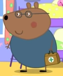 Imagen - Doctor Brown Bear.png | Wiki Peppa | FANDOM powered by Wikia