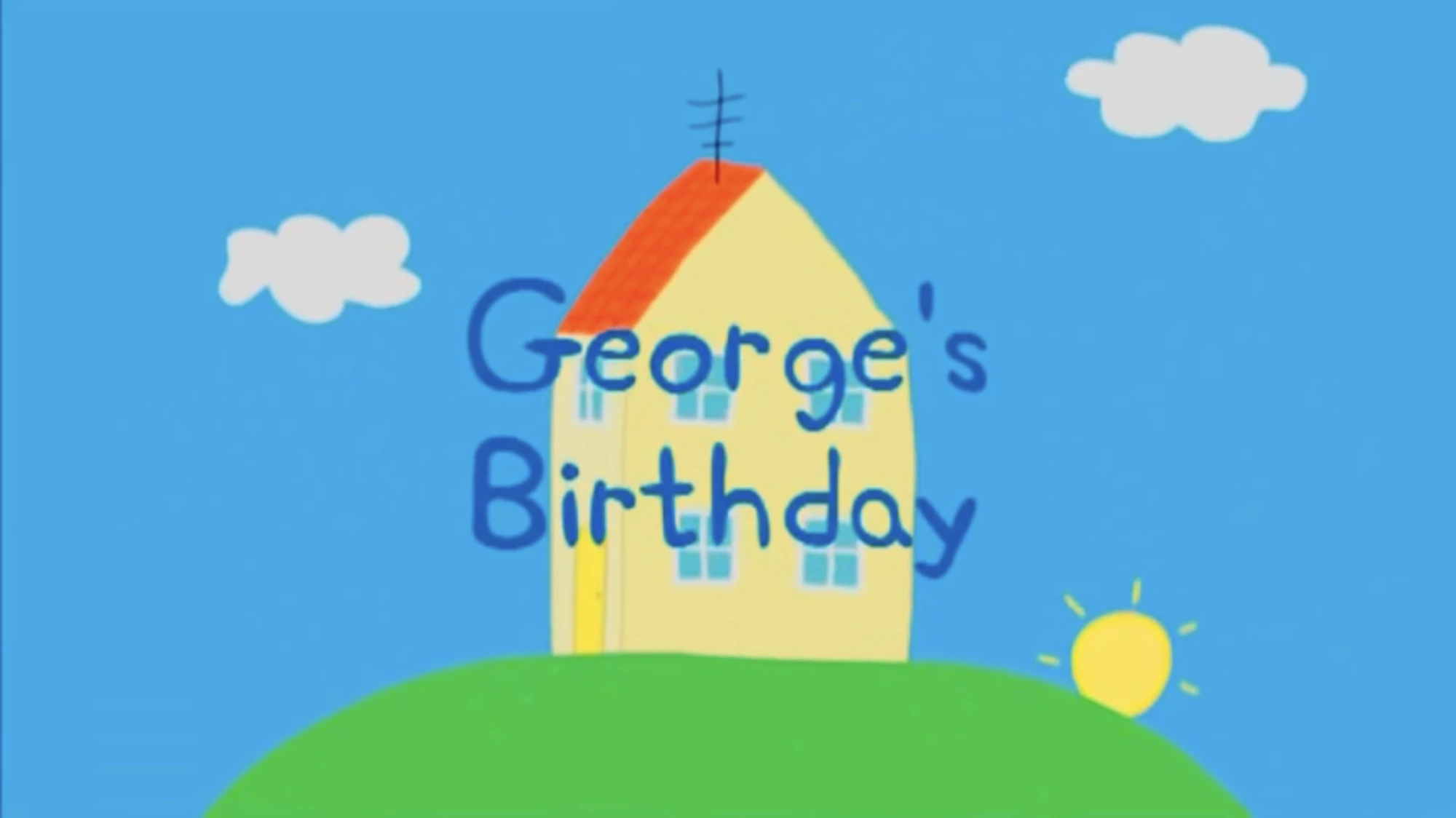 George's Birthday | Peppa Pig Wiki | Fandom