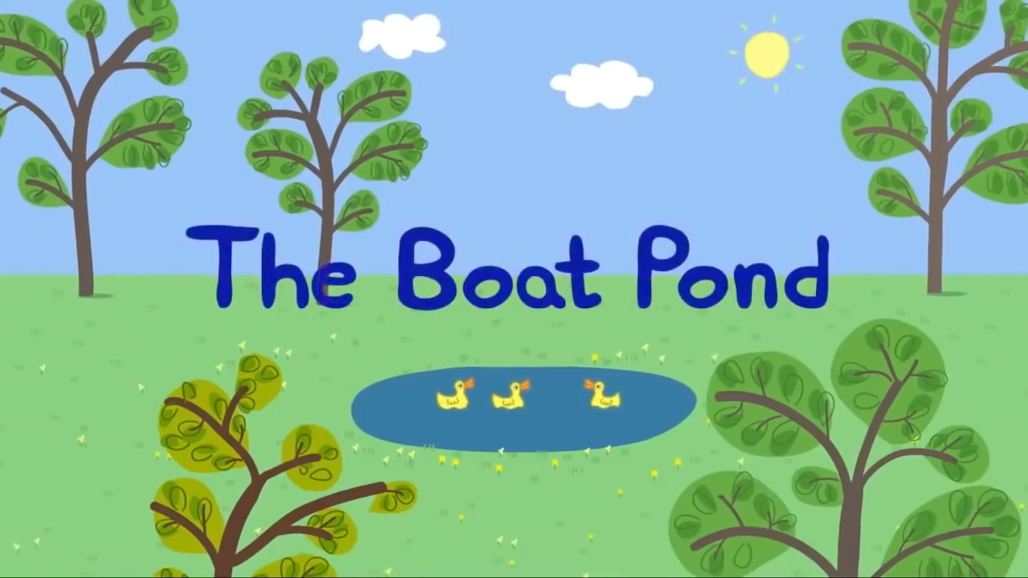 The Boat Pond | Peppa Pig Wiki | Fandom