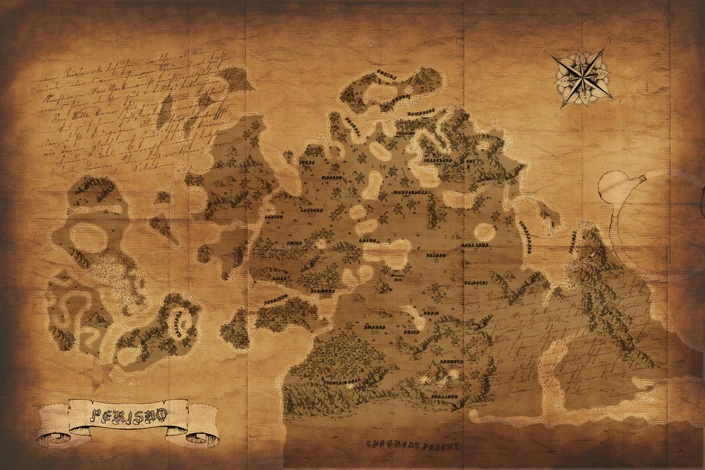 Map of Perisno | Perisno Wiki | Fandom