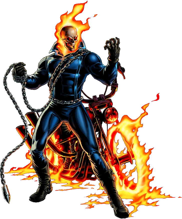 Ghost Rider (Johnny Blaze) (Marvel Cómics) | Personajes de ficción ...