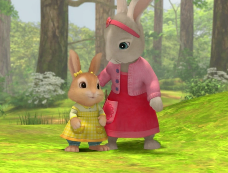 Lily and Cotton-Tail | Peter Rabbit (TV series) Wiki | FANDOM powered ...