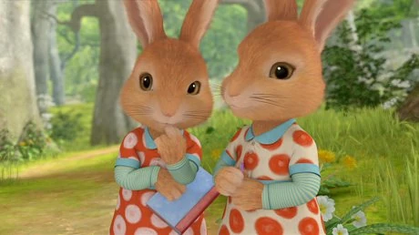 Image - Twin-Sisters-Peter-Rabbit-TV-Show.jpg | Peter Rabbit (TV series ...