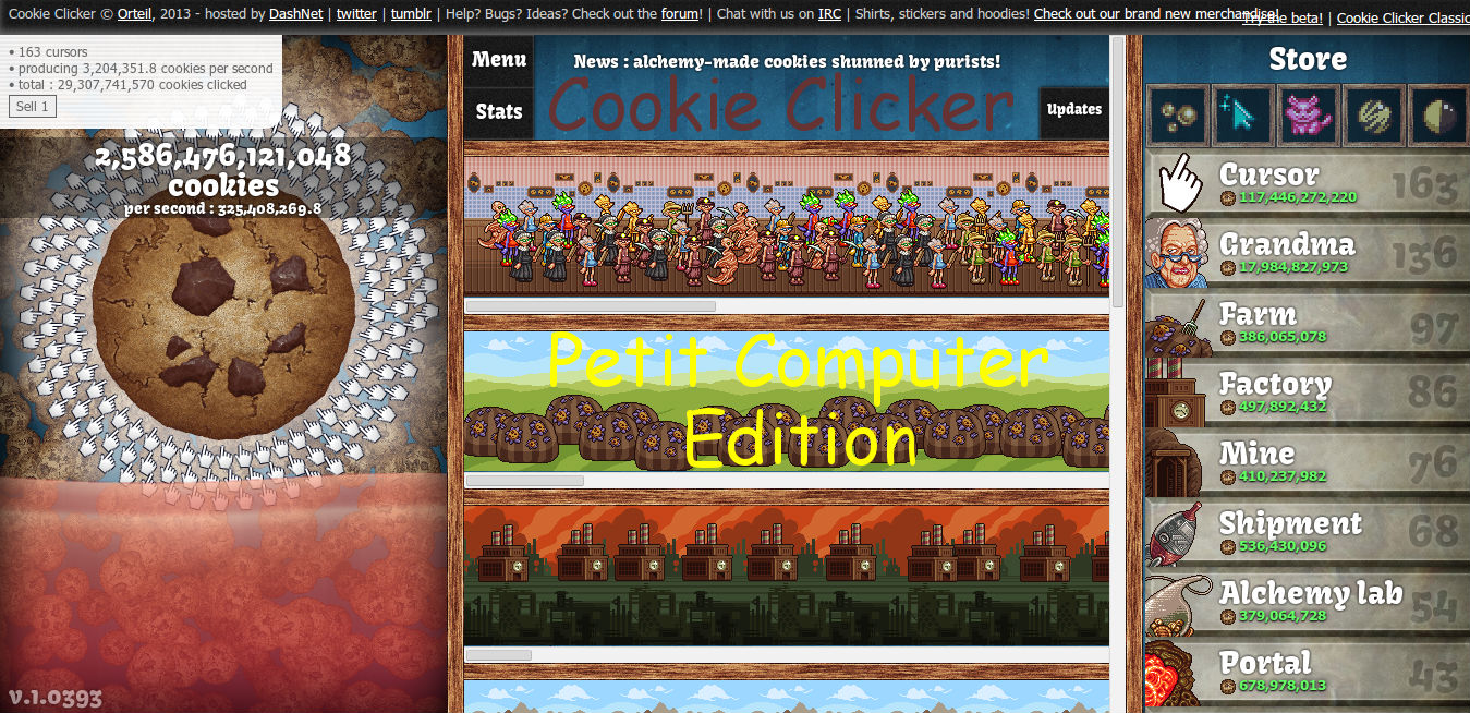 Cookie Clicker Petit Computer Edition | Petit Computer Wiki | Fandom Cookie Clicker Petit Computer Edition | Petit Computer Wiki | Fandom