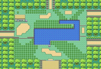 Pokemon Yellow Safari Zone Map