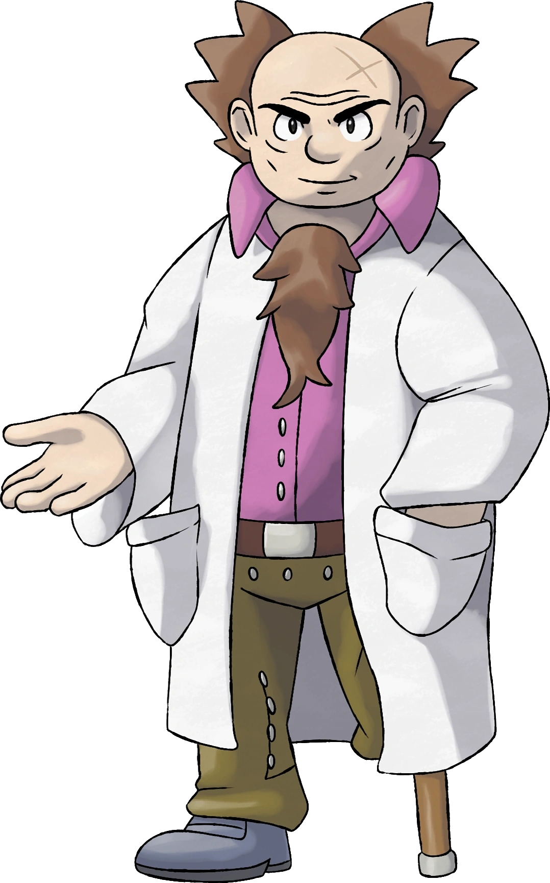 Pokemon Professor Oak Sprite