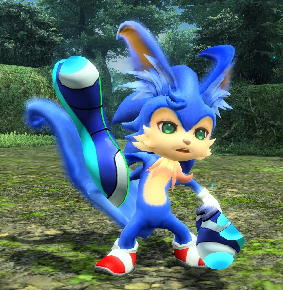 Sonic Nyau | Phantasy Star Wiki | Fandom