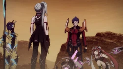 Sarah and Klariskrays (Episode Oracle) | Phantasy Star Wiki | Fandom