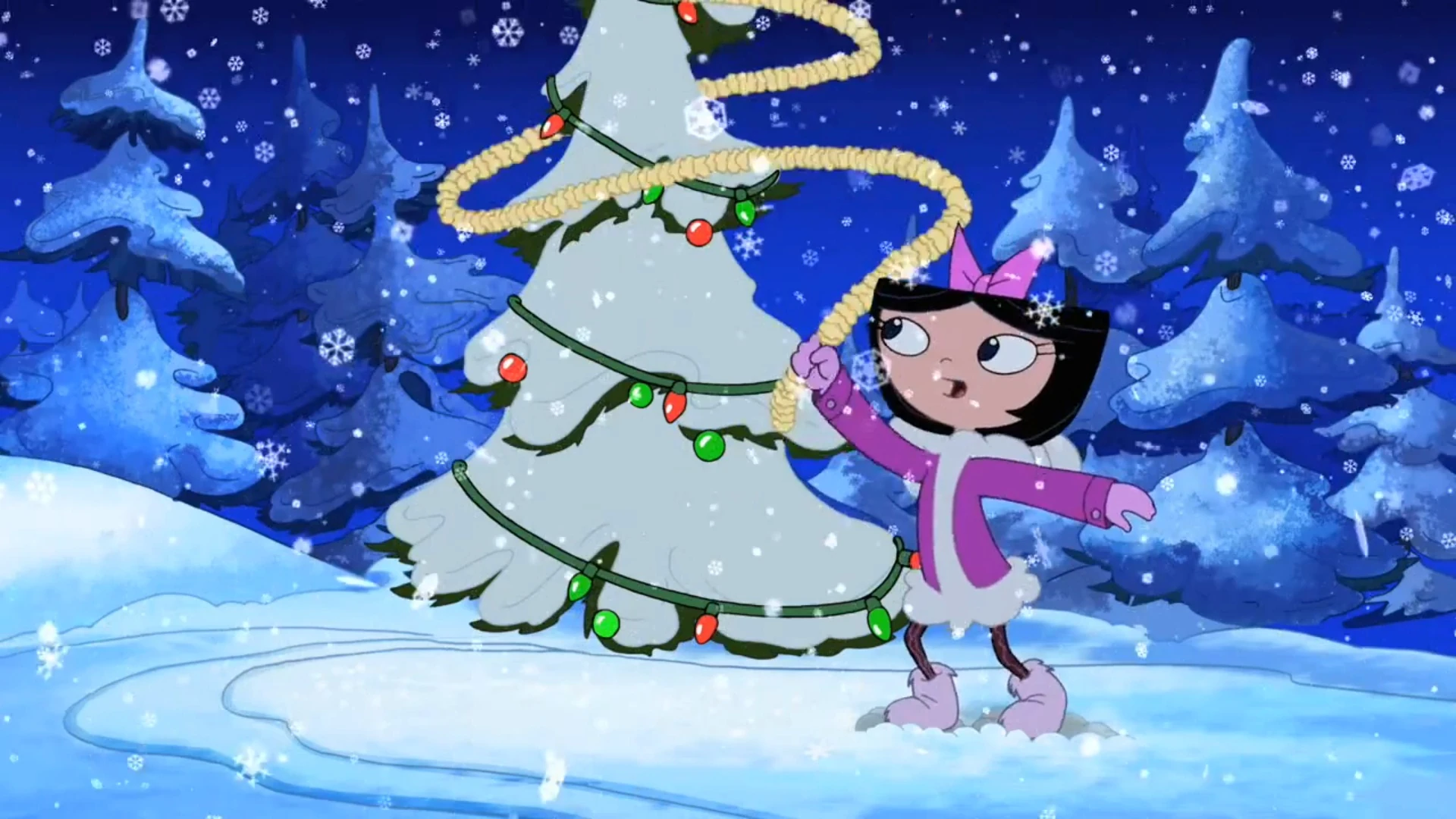 Image - Isabella singing Let it Snow Image13.jpg | Phineas and Ferb ...
