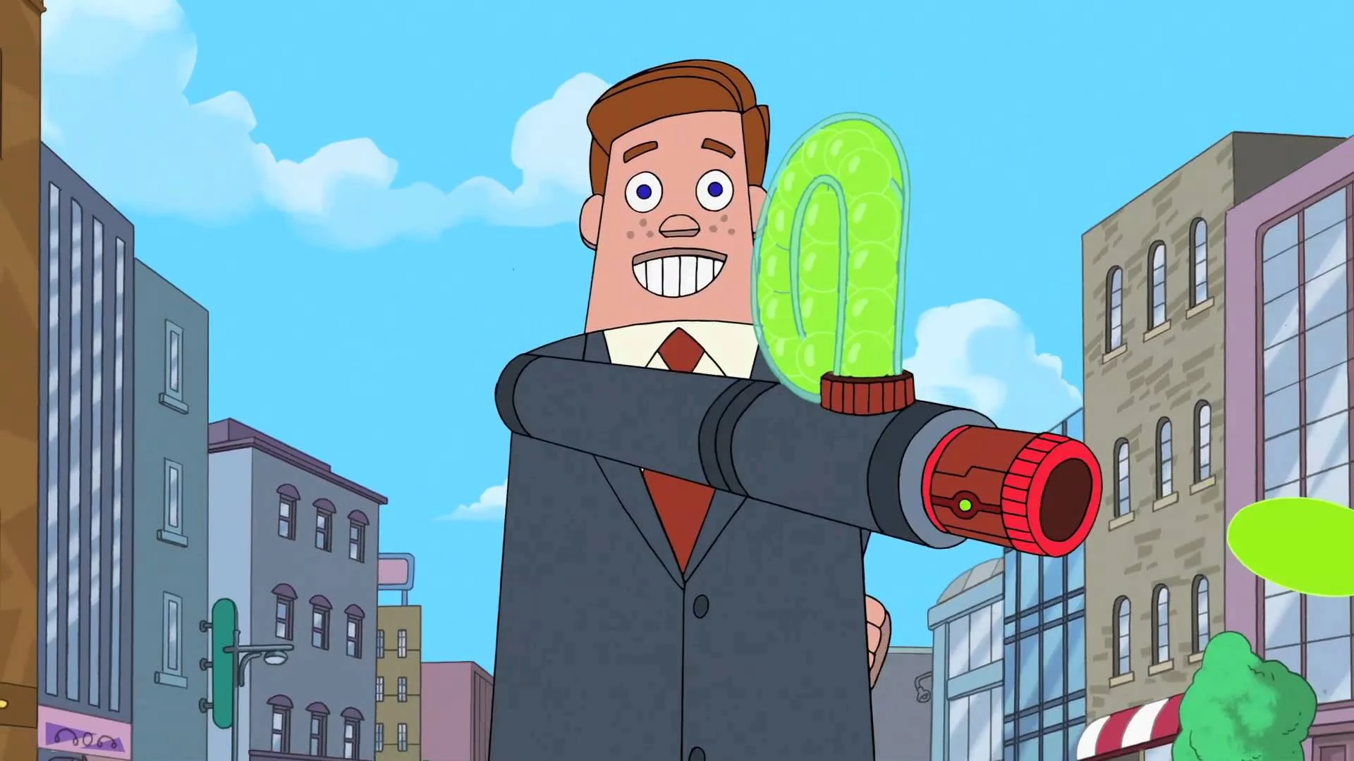 Image - Norm singing weaponary.jpg | Phineas and Ferb Wiki | FANDOM ...