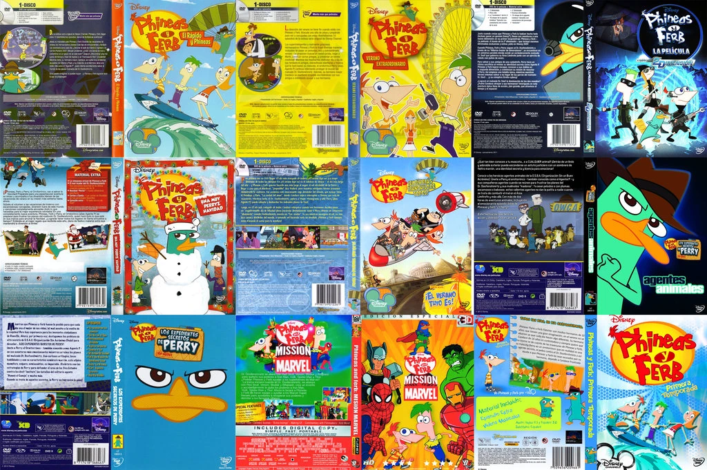 Image - Phineas and Ferb dvd colection.jpg | Phineas and Ferb Wiki ...