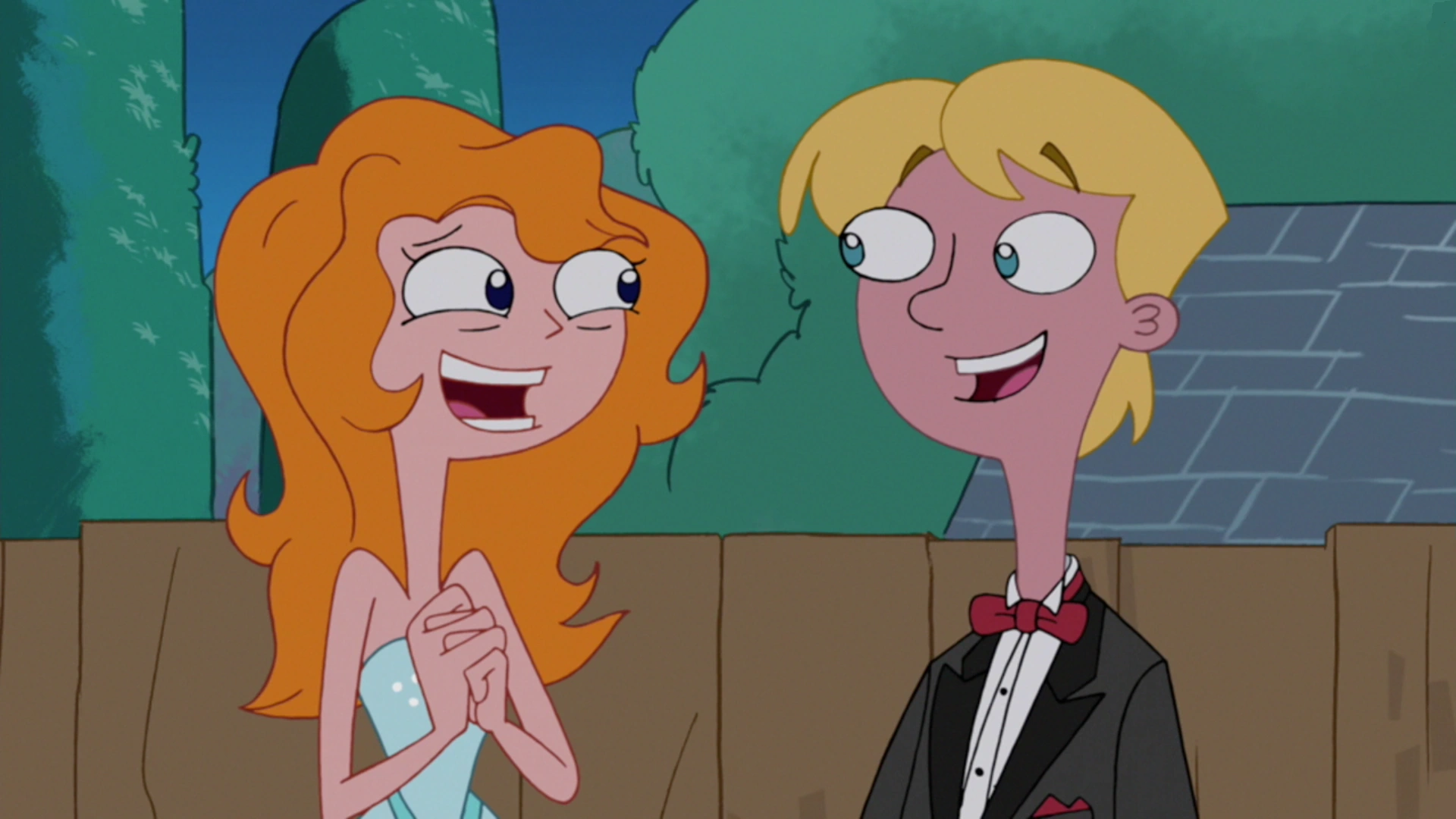 Image - Candace and Jeremy in formal attire.png | Phineas and Ferb Wiki ...