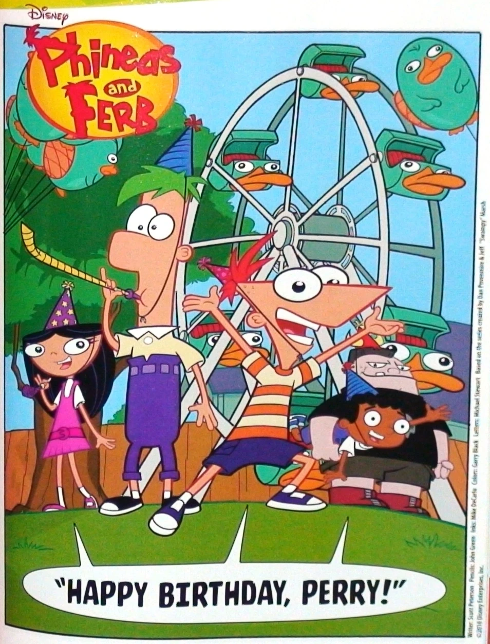 Happy Birthday, Perry! | Phineas and Ferb Wiki | Fandom