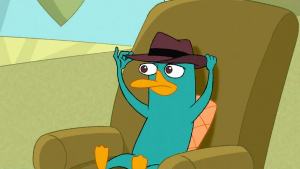 Image - Agent P puts hat back on.png | Phineas and Ferb Wiki | FANDOM ...