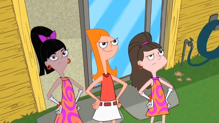 Image - Candace with her 60s friends.jpg | Phineas and Ferb Wiki ...