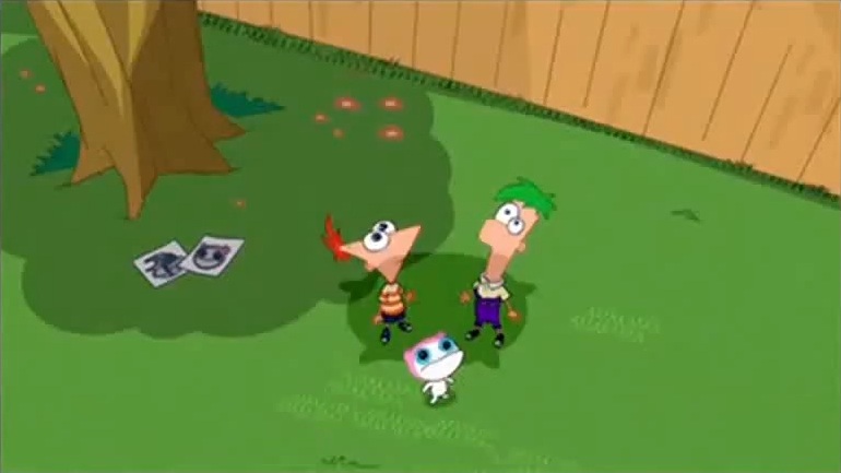 Image Tcom Credits Image2 Phineas Ferb And Meap Staring At An