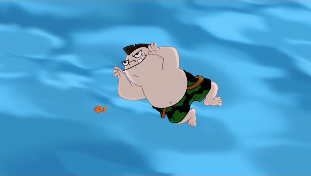 Image Buford Swimming With Biff 2 Phineas And Ferb Wiki Fandom Powered By Wikia
