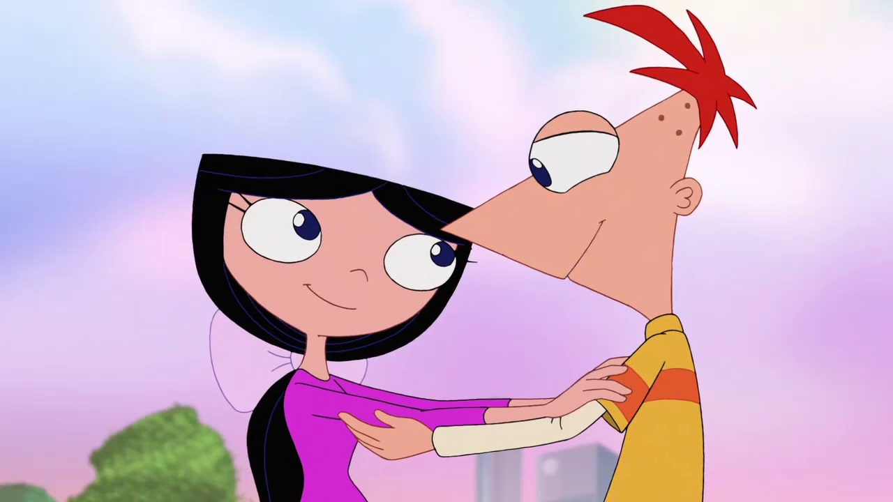 Image Isabella And Phineas Smile Each Other Phineas And Ferb Wiki Fandom Powered By Wikia
