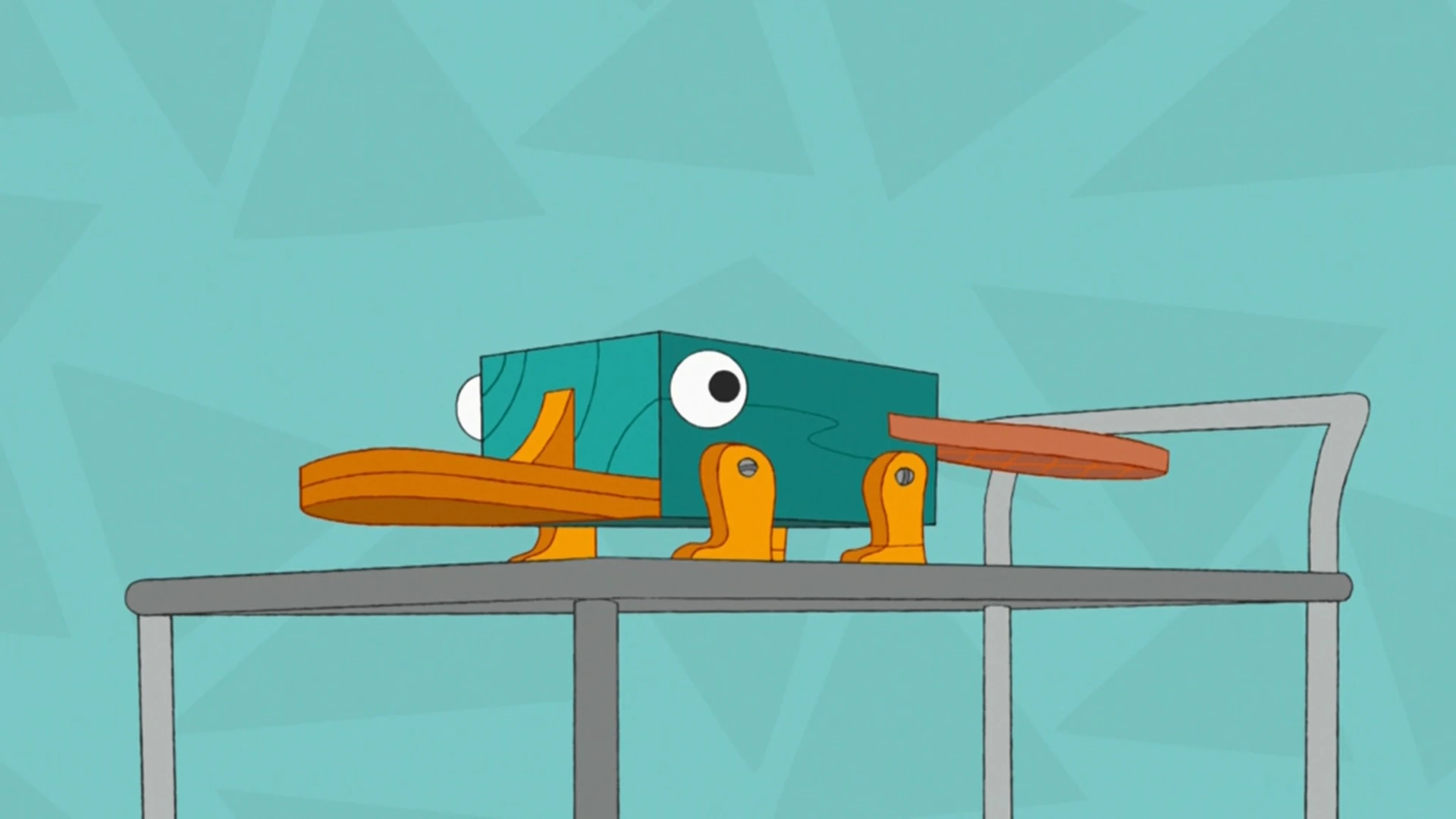 Perry the Inaction Figure | Phineas and Ferb Wiki | Fandom
