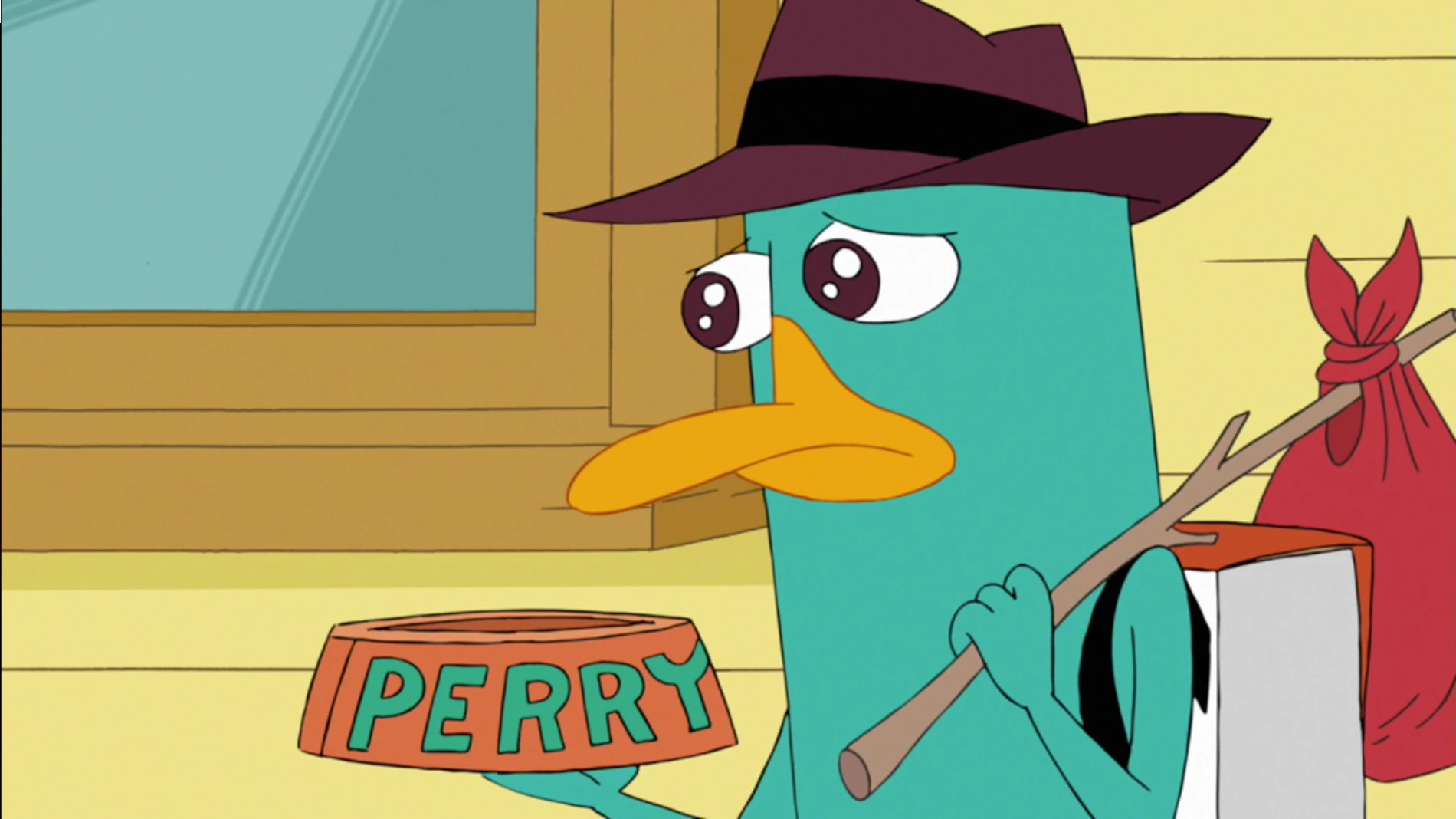 Image - Perry is very sad at leaving Phineas and Ferb.jpg | Phineas and ...
