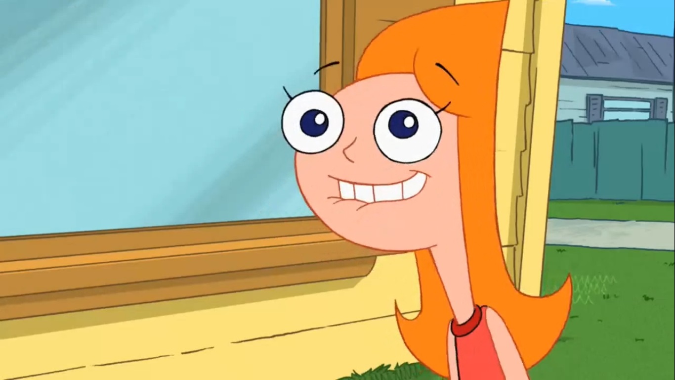 Image Candace Grinning Excitedly Phineas And Ferb Wiki Fandom Powered By Wikia