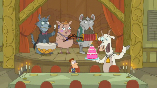 Gunther Goat Cheese's | Phineas and Ferb Wiki | Fandom