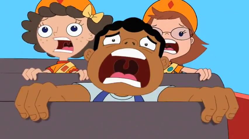 Image Baljeet Screaming Rollercoaster Phineas And Ferb Wiki Fandom Powered By Wikia