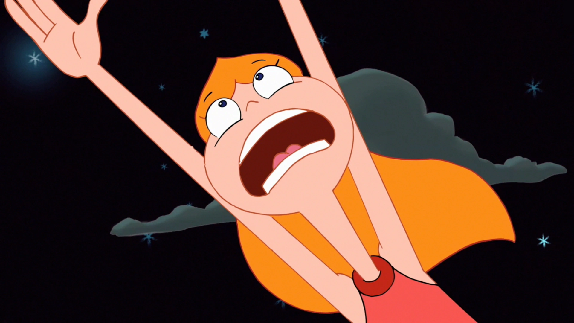 Image - Candace flying thru her mind.png | Phineas and Ferb Wiki ...