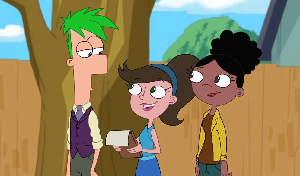 Image - Teenage Ferb with Adyson and Holly.JPG | Phineas and Ferb Wiki ...
