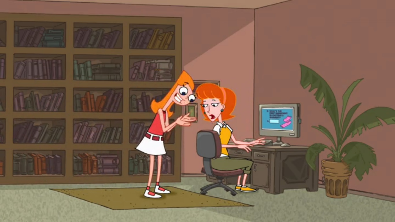 Image Candace Notices That Her Ninja Suit Disappeared Phineas And Ferb Wiki Fandom
