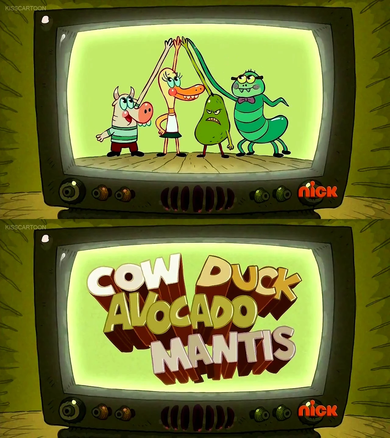 Cow Duck Avocado Mantis (fictional series) | Pig Goat Banana Cricket ...