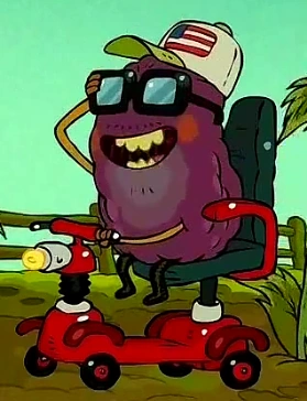 Angry Old Raisin (character) | Pig Goat Banana Cricket Wiki | Fandom