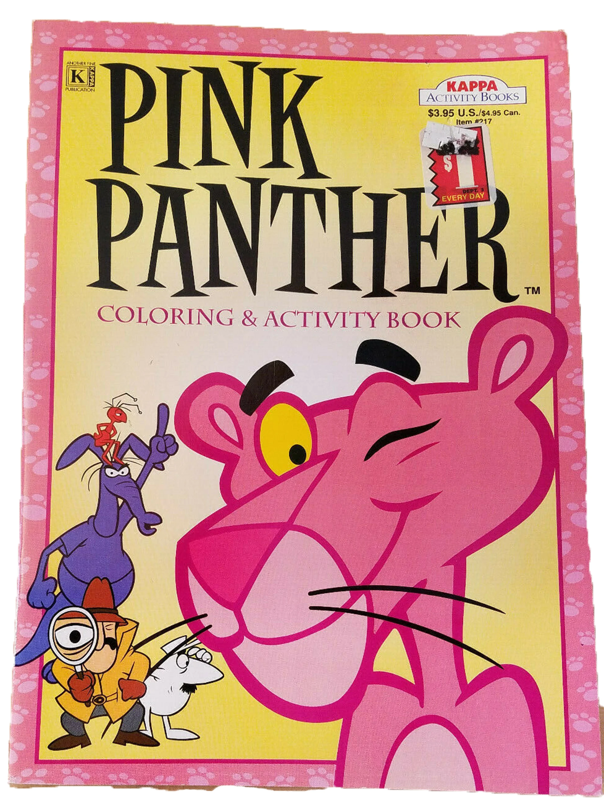 Coloring and Activity Book - Kappa Books | The Pink Panther Wiki | Fandom
