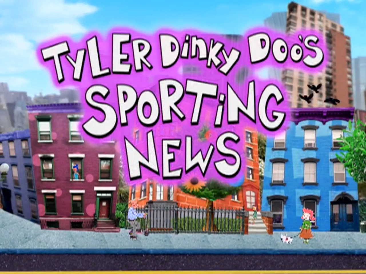 Tyler Dinky Doo's Sporting News | Pinky Dinky Doo Wiki | Fandom