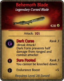 Behemoth Blade | Pirates Online Wiki | Fandom