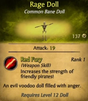 Rage Doll | Pirates Online Wiki | Fandom