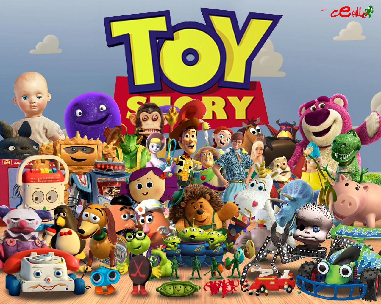 Image - Toystory severalcharacterfrom12ad3.jpg | Pixar Wiki | FANDOM ...