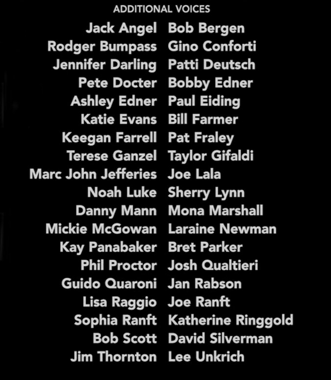 Talk:Monsters, Inc. Credits | Pixar Wiki | Fandom Talk:Monsters, Inc. Credits | Pixar Wiki | Fandom