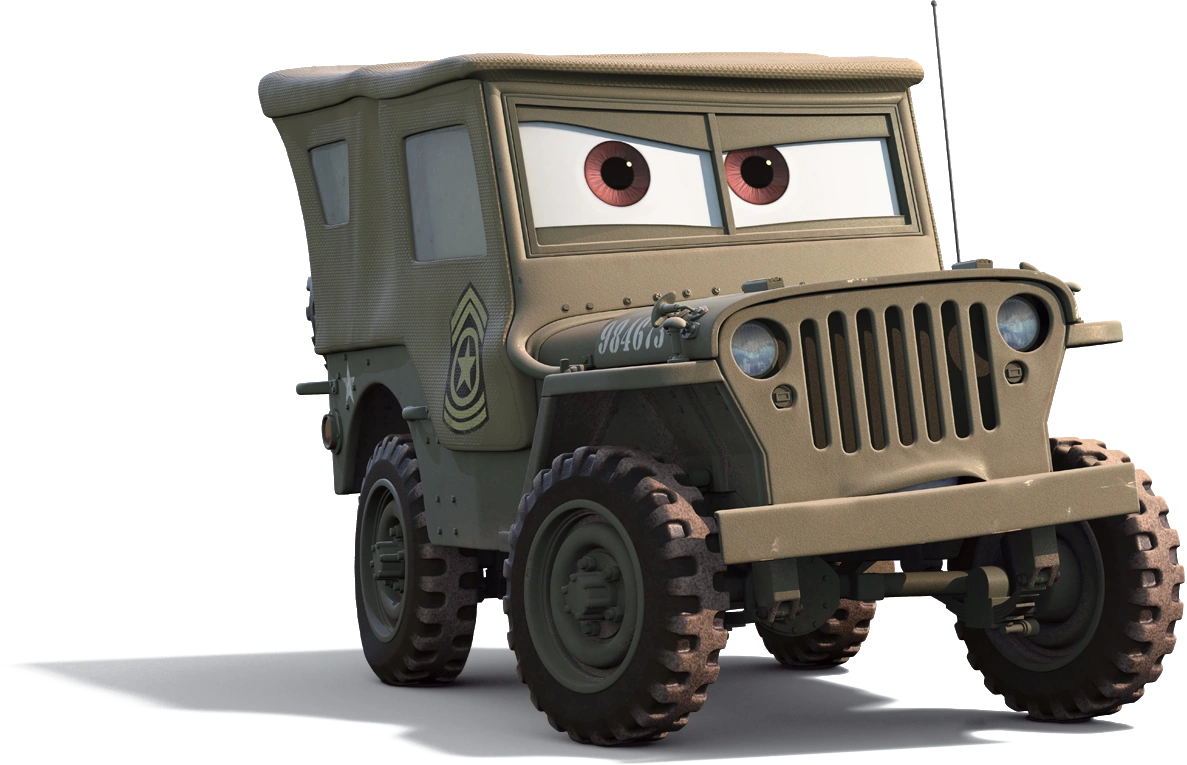 Image - Sarge cars.png | Pixar Wiki | FANDOM powered by Wikia